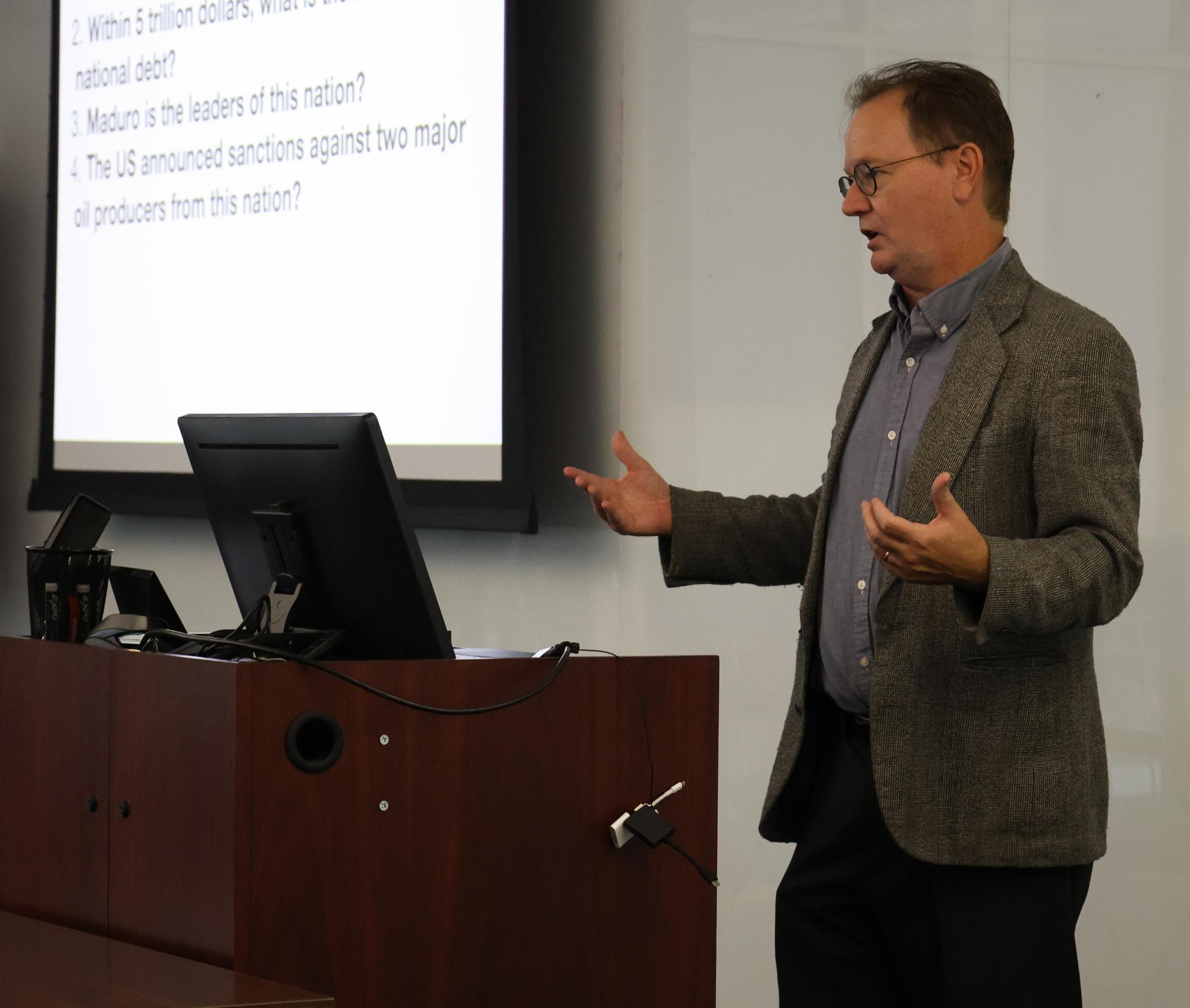 Dr. Ben Voth advocates for more free speech opportunities on campus ...